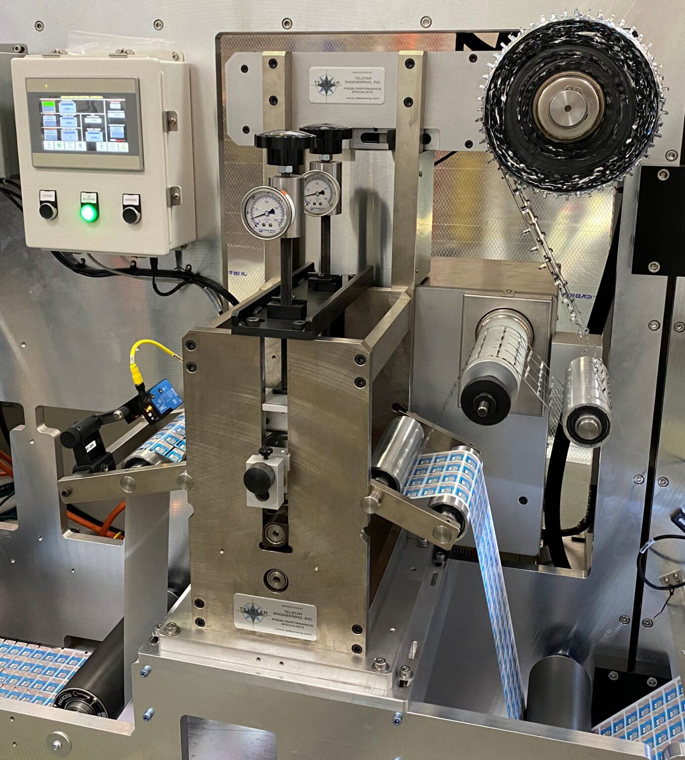 Rotary Die with Matrix Winder - Telstar Engineering